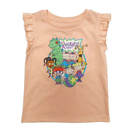 Click here for Toddler Girls Crew Neck Sleeveless Rugrats Tank To... prices
