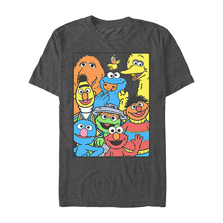 Click here for Mens Short Sleeve Sesame Street Graphic T-Shirt  X... prices