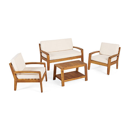 Click here for Grenada 4-pc. Conversation Set  One Size  Beige prices
