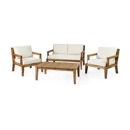 Click here for Rossville 11-pc. Conversation Set  One Size  Beige prices