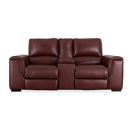 Click here for Alessandro Dual Power Leather Reclining Loveseat w... prices