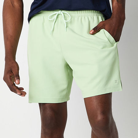 Click here for Xersion Mens 7 Workout Shorts  Small  Green prices