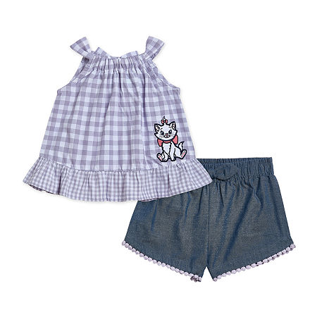 Click here for Baby Girls 2-pc. Marie Short Set  3-6 Months  Purp... prices