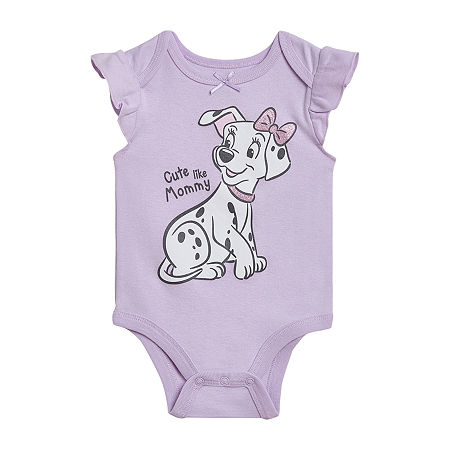 Click here for Baby Girls 101 Dalmatians Crew Neck Short Sleeve B... prices