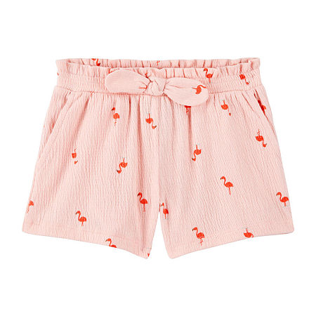 Click here for Carters Flamingo Toddler Girls Knit Pull-On Short... prices
