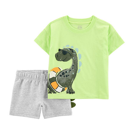 Click here for Carters Toddler Boys Dinosaur Graphic T-Shirt & Sh... prices