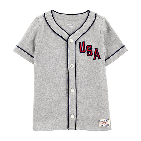 Click here for Carters Americana Toddler Boys V Neck Short Sleeve... prices