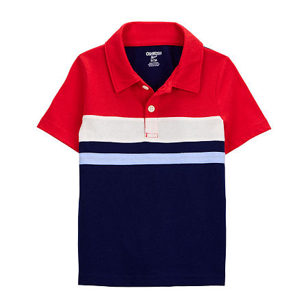 Click here for Oshkosh Toddler Boys Short Sleeve Regular Fit Polo... prices