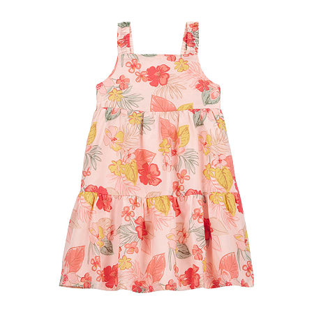Click here for Carters Toddler Girls Cotton Floral-Print Tiered D... prices