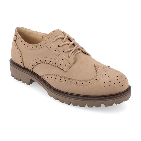 Click here for Journee Collection Claudiya Womens Almond Oxford S... prices