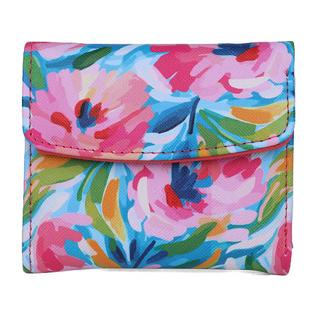 Click here for Womens Julia Buxton Mini Trifold Wallet - Vibrant... prices