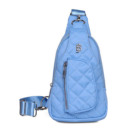 Click here for Julia Buxton Quilted Nylon Sling Bag  One Size  Bl... prices