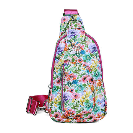 Click here for Julia Buxton Quilted Nylon Sling Bag  One Size  Bl... prices