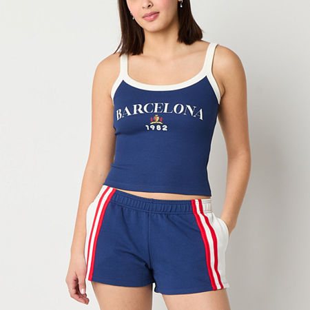 Click here for Arizona Womens Juniors Scoop Neck Tank Top  Large... prices