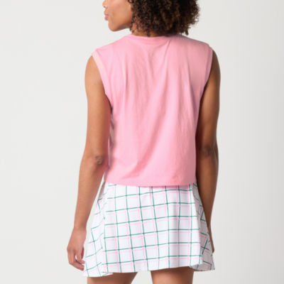 Xersion Womens Round Neck Sleeveless Graphic Muscle Tank Top - JCPenney