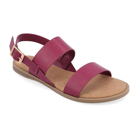 Click here for Journee Collection Womens Lavine Double Strap Flat... prices