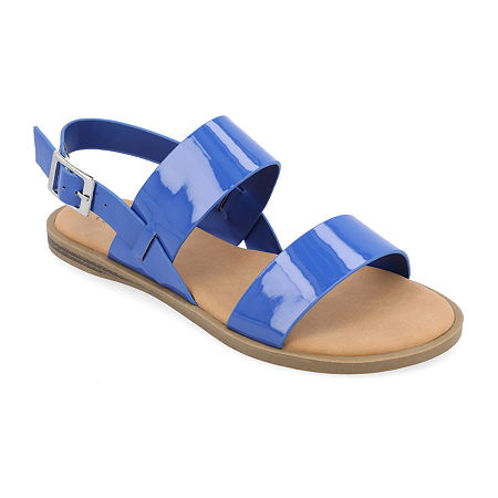 Click here for Journee Collection Womens Lavine Double Strap Flat... prices