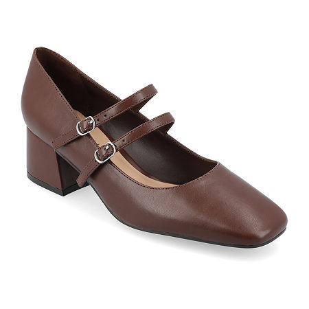 Click here for Journee Collection Nally Womens Square Closed Toe... prices