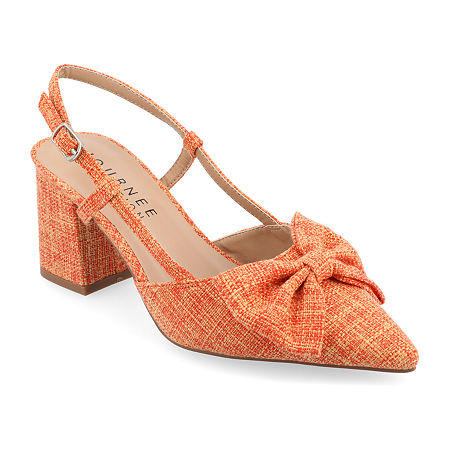 Click here for Journee Collection Womens Tailynn Block Heel Pumps... prices