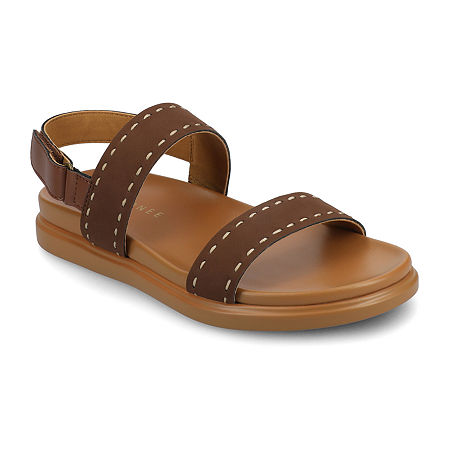 Click here for Journee Collection Womens Milie Flat Sandals  6 Me... prices