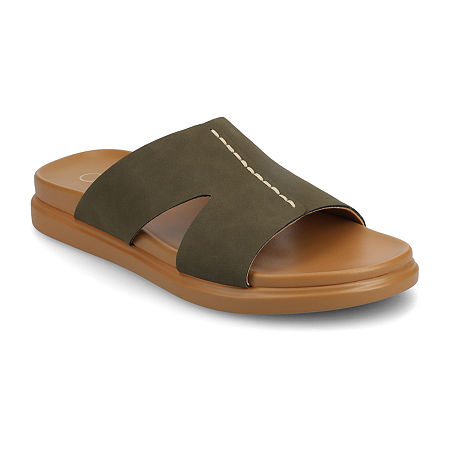 Click here for Journee Collection Womens Misey Flat Sandals  7 Me... prices