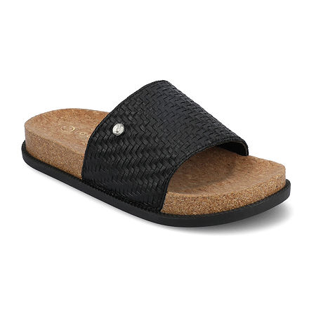 Click here for Journee Collection Womens Sheena Single Band Slip-... prices