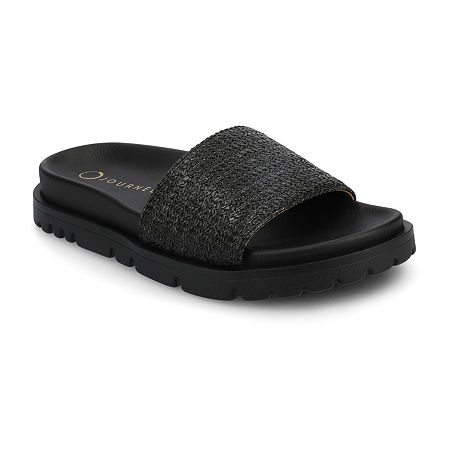 Click here for Journee Collection Womens Starr Flat Sandals  8 1/... prices