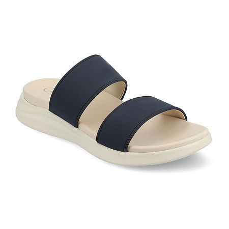 Click here for Journee Collection Womens Janis Flat Sandals  7 Me... prices