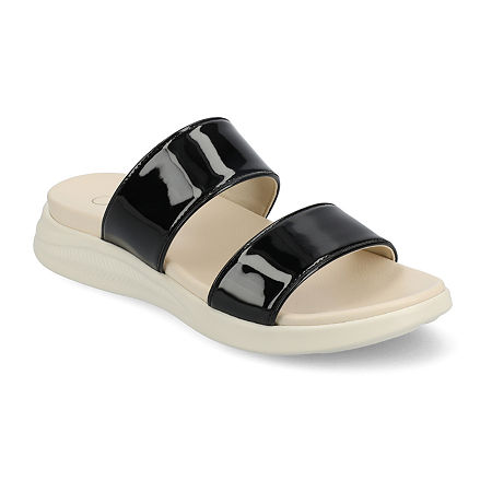 Click here for Journee Collection Womens Janis Flat Sandals  7 Me... prices
