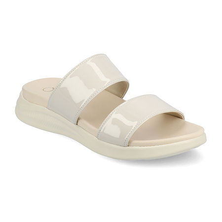 Click here for Journee Collection Womens Janis Flat Sandals  6 Me... prices