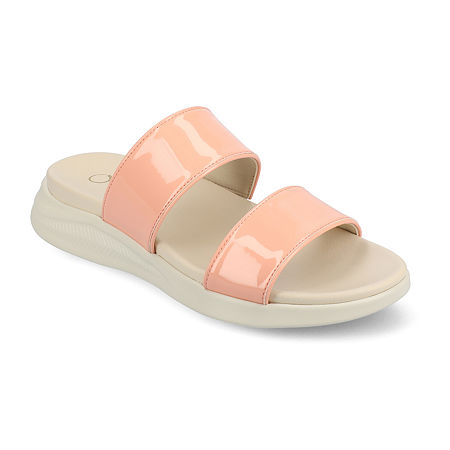Click here for Journee Collection Womens Janis Flat Sandals  7 1/... prices