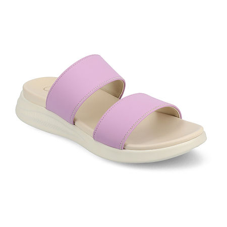 Click here for Journee Collection Womens Janis Flat Sandals  9 1/... prices