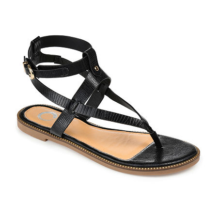 Click here for Journee Collection Womens Tangie Ankle Strap Flat... prices
