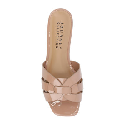 Journee Collection Womens Arrina Slide Sandals - JCPenney
