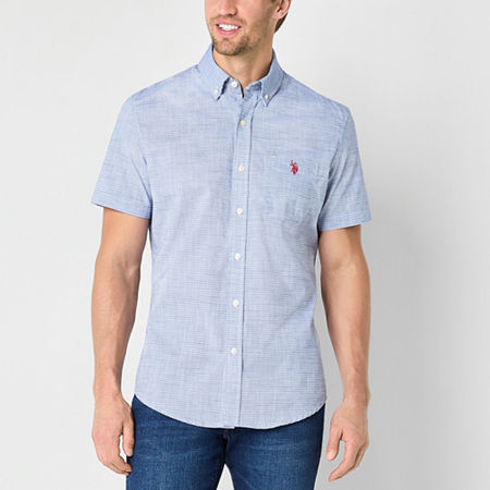 Click here for U.S. Polo Assn. Stretch Slub Mens Short Sleeve Cla... prices