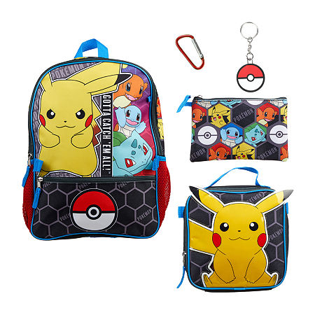 Click here for Licensed Pokemon 5-Piece Backpack Set  One Size  B... prices