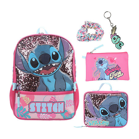 Click here for Licensed Disney Stitch 5-Piece Backpack Set  One S... prices