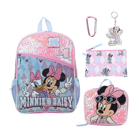 Click here for Licensed Disney Minnie Mouse 5-Piece Backpack Set... prices