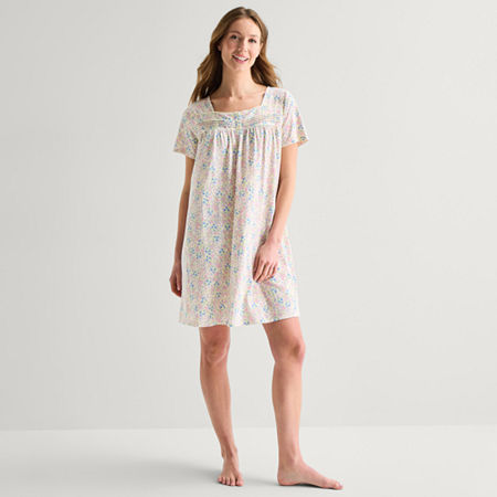 Click here for Adonna Womens Short Sleeve Nightgown  Petite X-lar... prices