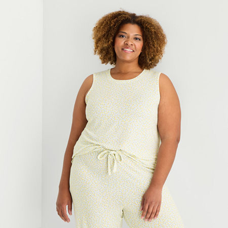 Click here for Jaclyn Womens Crew Neck Sleeveless 2-pc. Plus Paja... prices