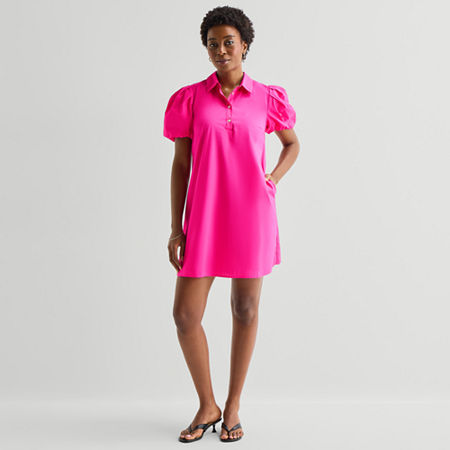 Click here for Sam And Jess Womens Short Sleeve Shift Dress  X-sm... prices