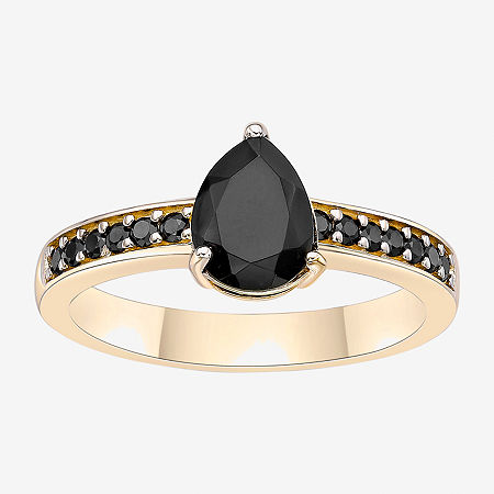 Click here for Womens Genuine Black Onyx 18K Gold Over Silver Coc... prices