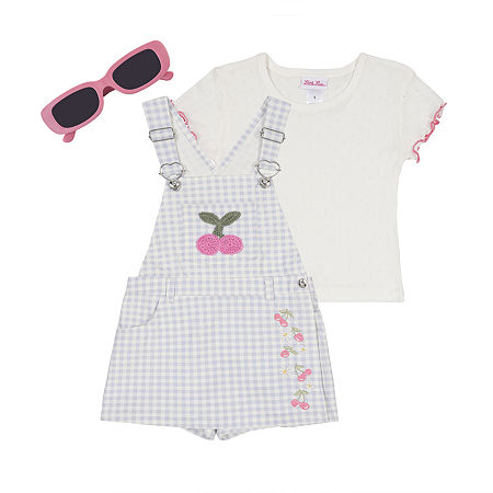 Click here for Little Lass Toddler Girls 2-pc. Skort Set  2t  Blu... prices