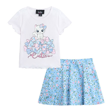 Click here for Knit Works Toddler Girls 2-pc. Skirt Set  5t  Blue prices