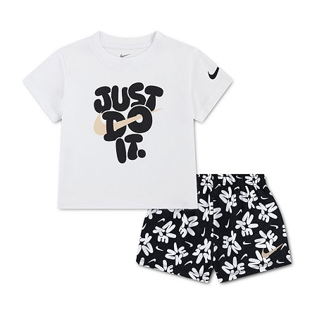 Click here for Nike Little Girls 2-pc. Short Set  6x  Black prices
