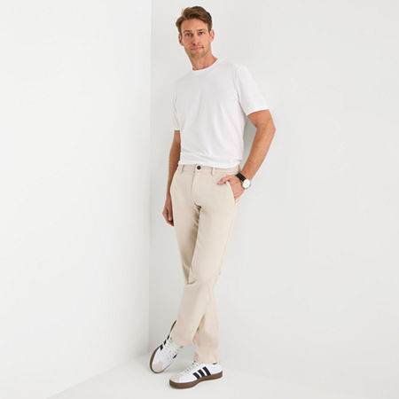 Click here for St. Johns Bay Stretch Chino Mens Straight Fit Flat... prices