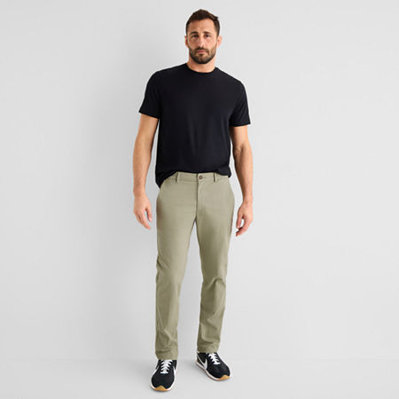 Click here for St. Johns Bay Stretch Chino Mens Slim Fit Flat Fro... prices