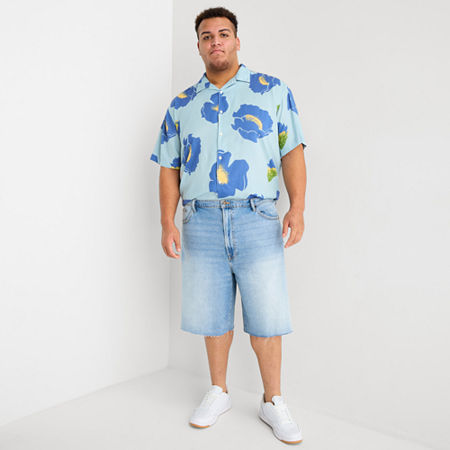 Click here for Arizona Mens 12 Mid Rise Big and Tall Denim Short... prices