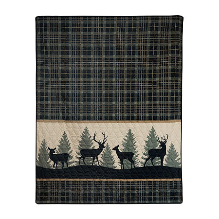 Click here for Donna Sharp Deer Walk Lightweight Throw  One Size... prices