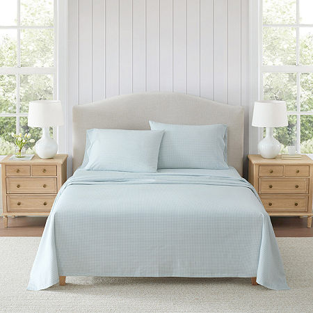 Click here for Martha Stewart 200tc Percale Sheet Set  One Size... prices